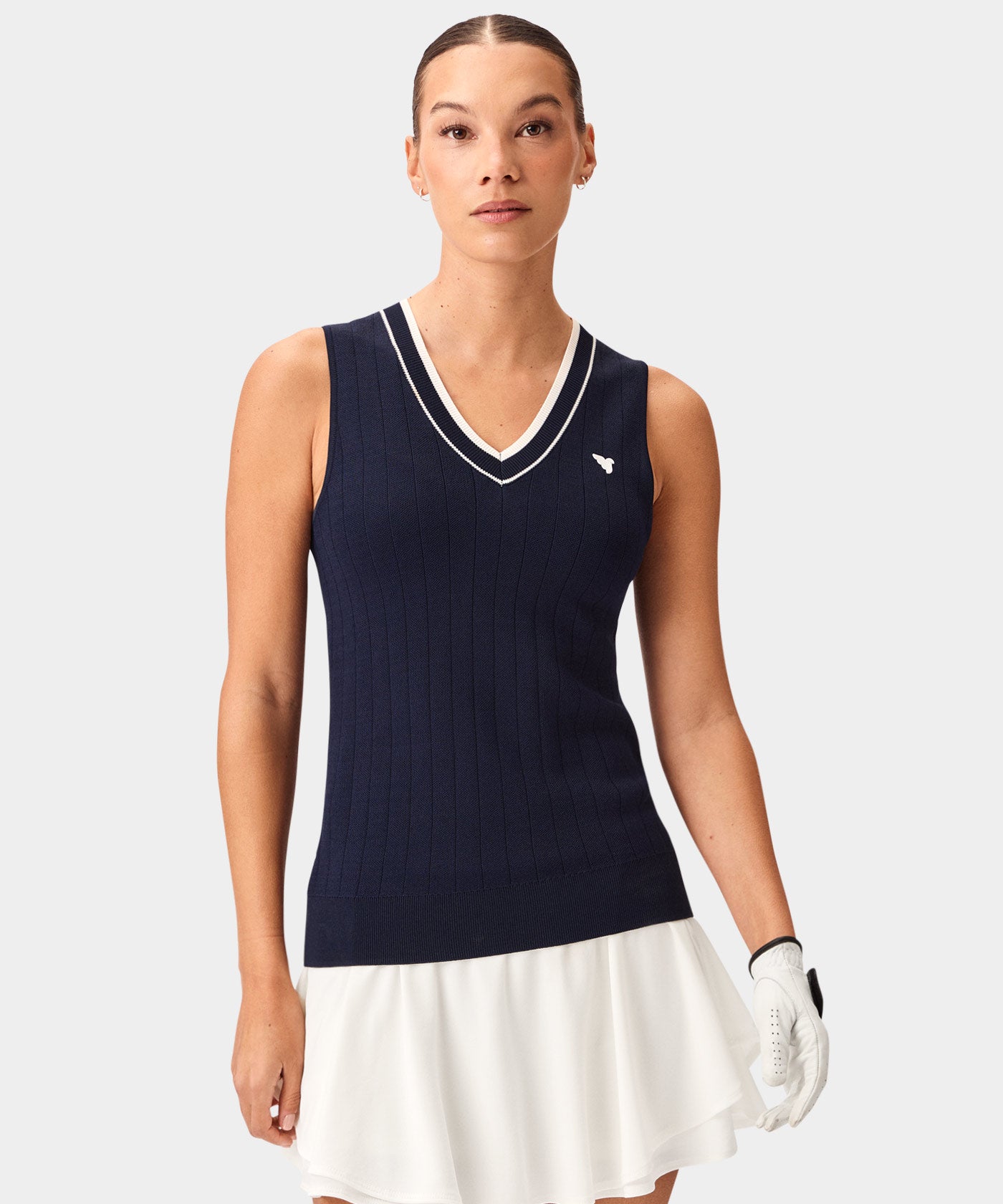 Women's Ana Sleeveless V-Neck Top - Macade Golf