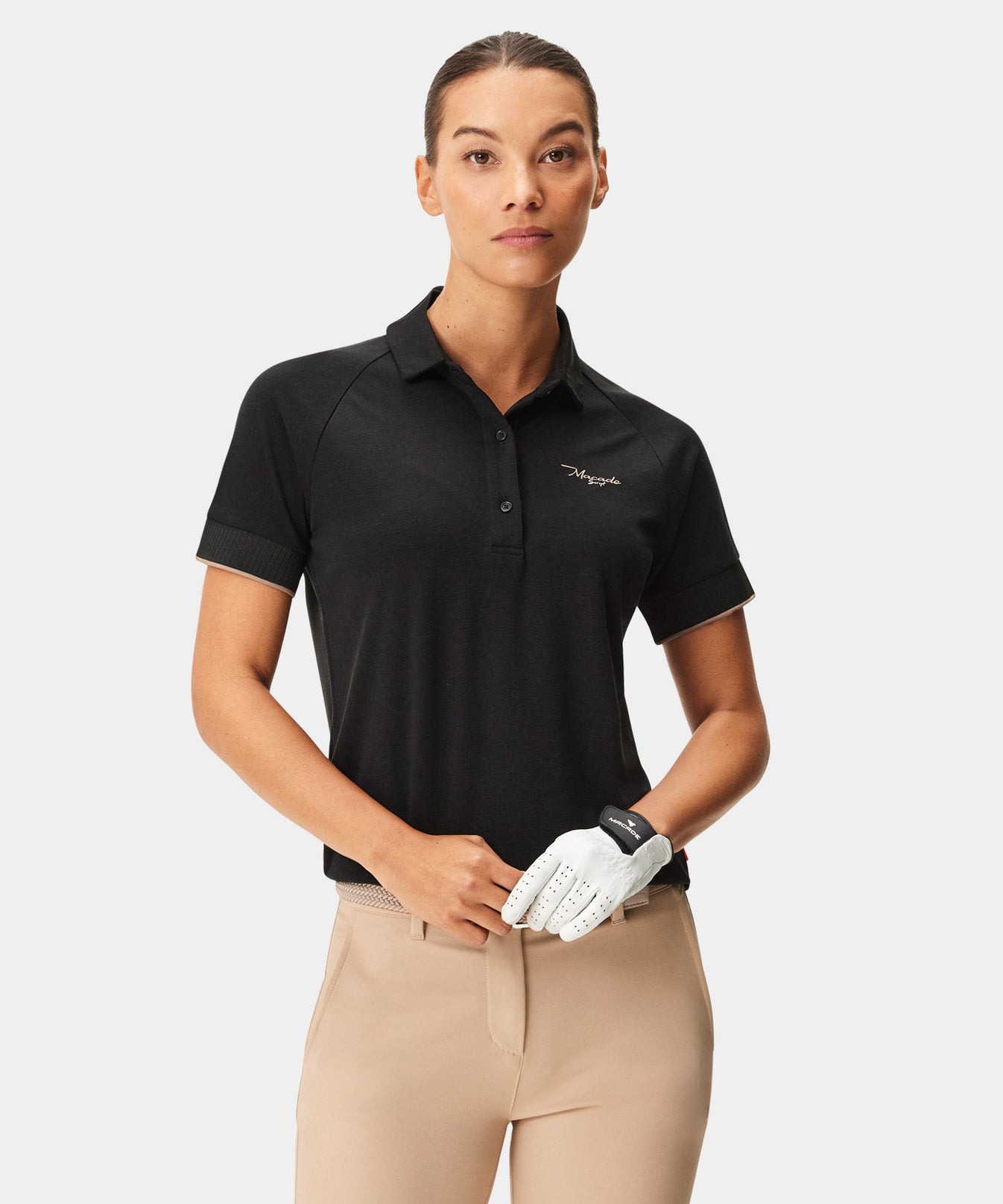 Black Tour Script Shirt – Macade