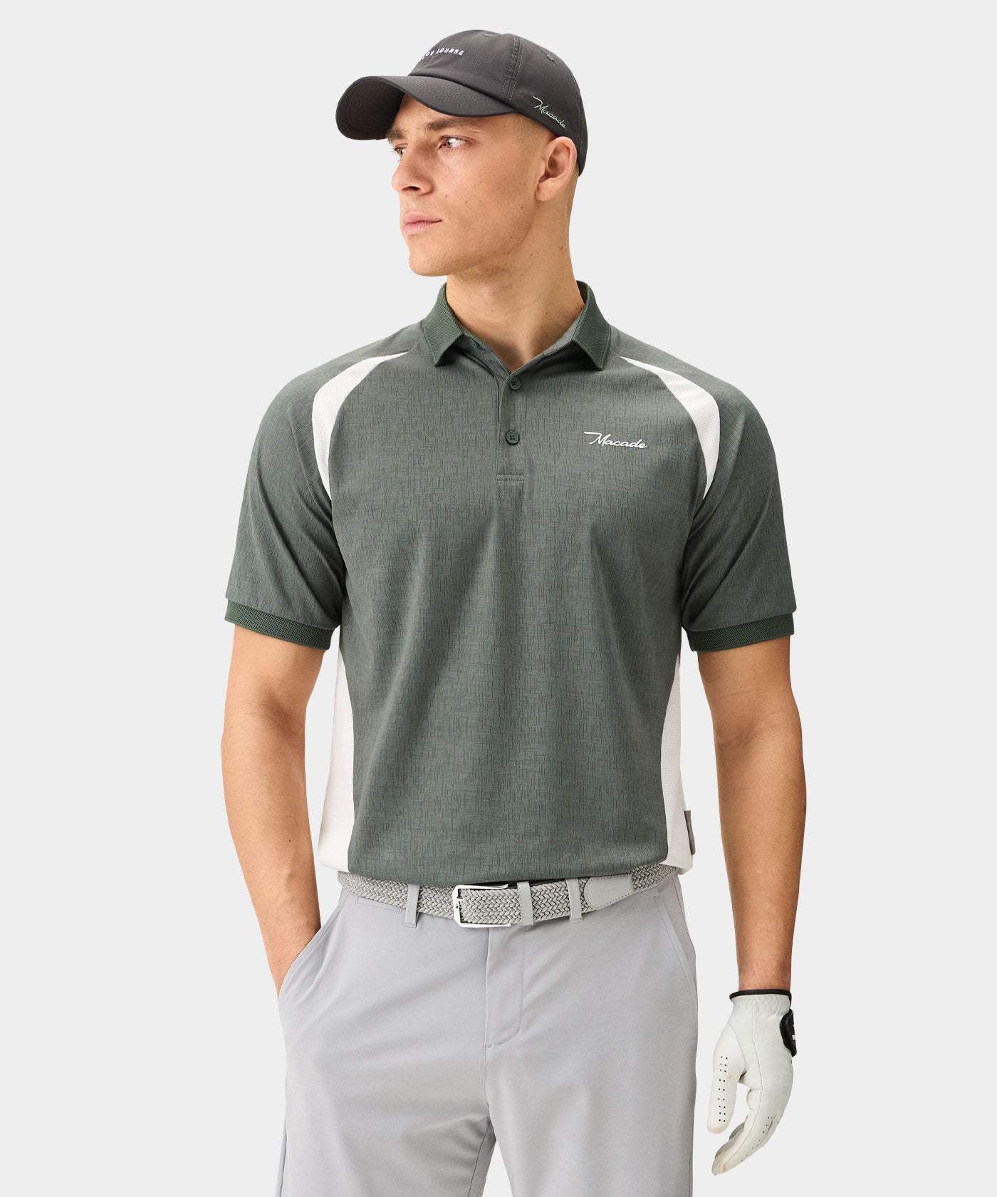 Men's Nash Tech TX Golf Polo Shirt - Macade