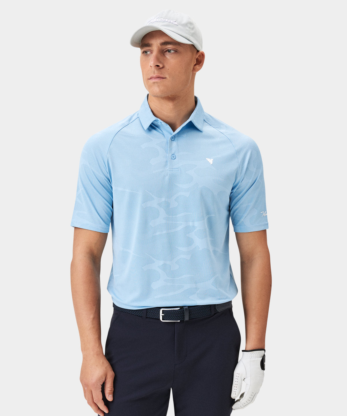 Nolan Light Blue Camo Shirt - Macade
