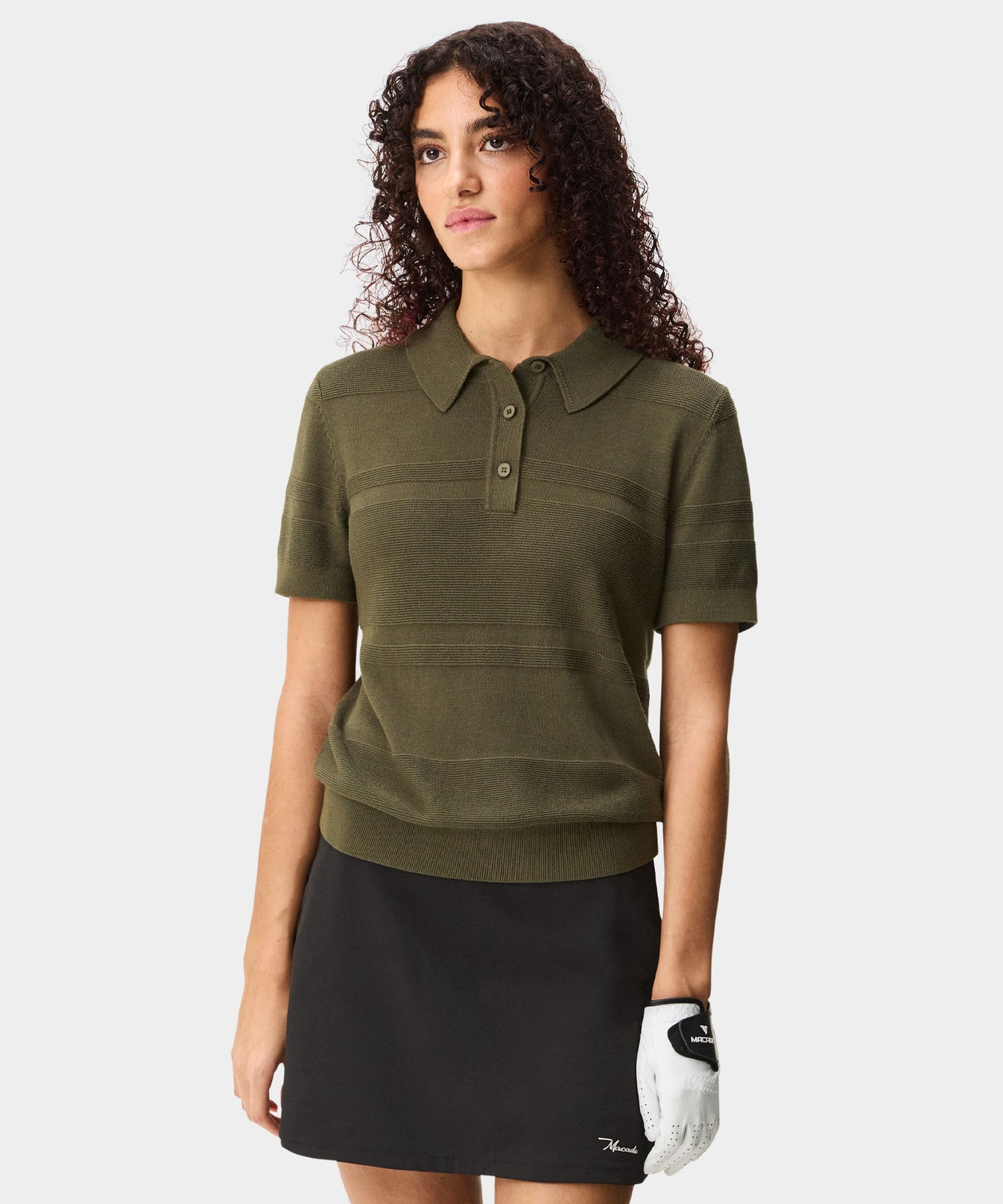 Nova Prime Knit Shirt - Olive – Macade