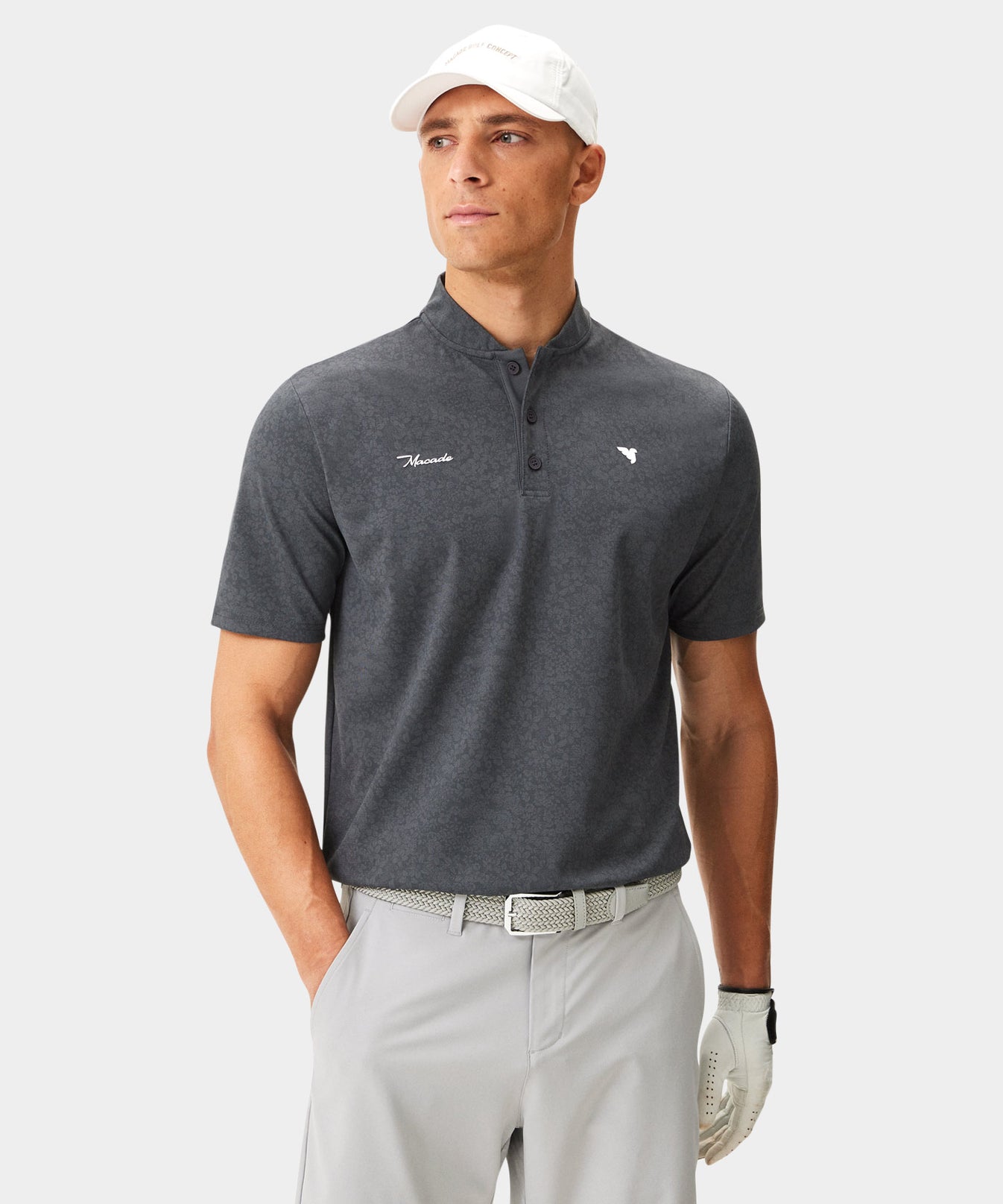 Pace Gray Bomber Shirt – Macade