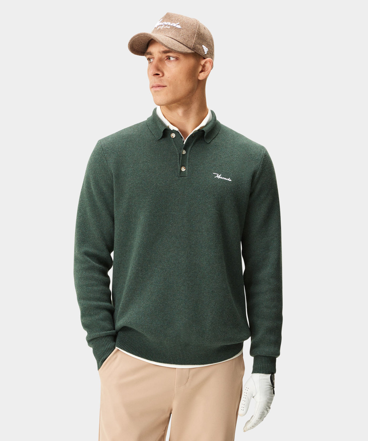 Pine Club Knit Polo – Macade