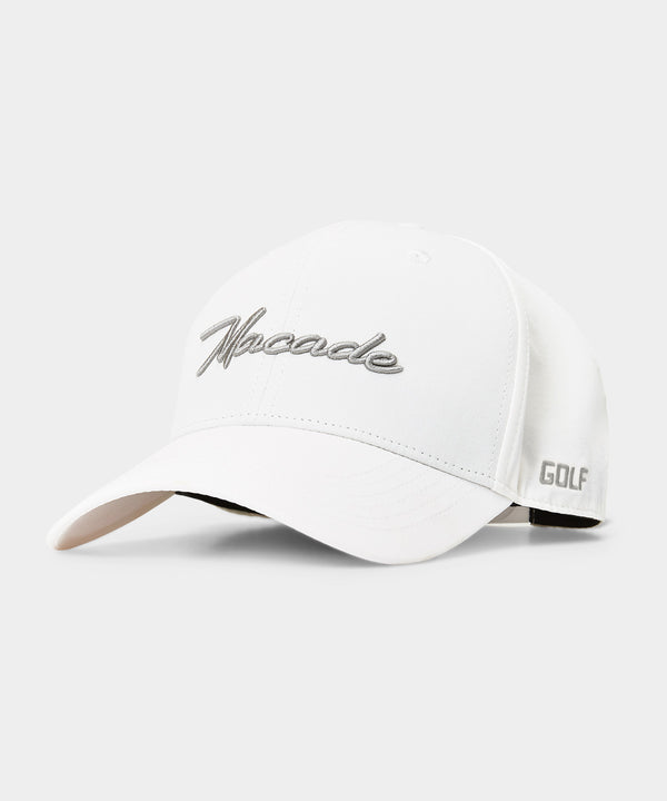 White Range Snapback - Macade Golf
