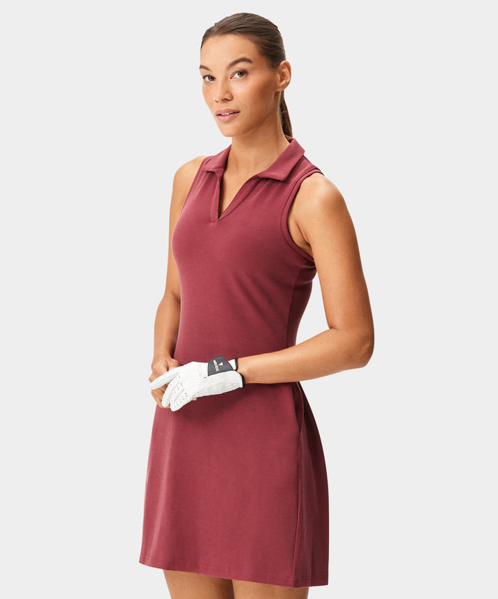 Amanda Ruby Red Performance Dress - Macade