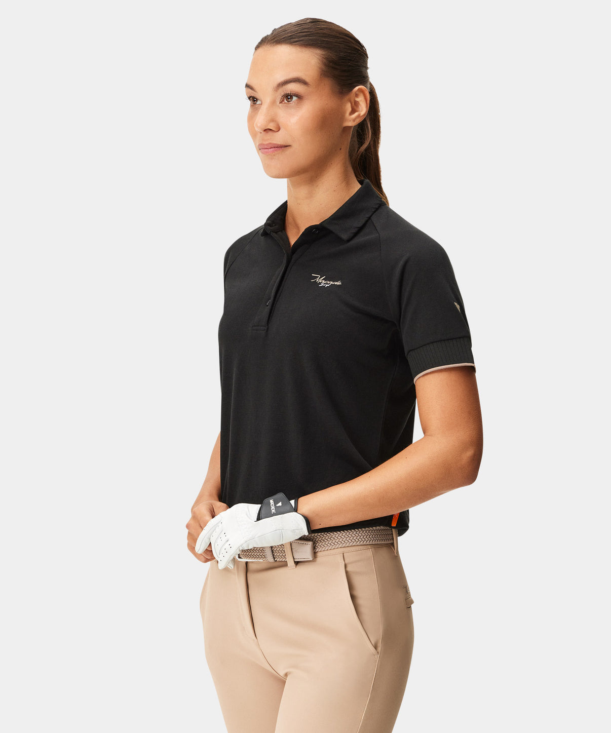 Black Tour Script Shirt – Macade