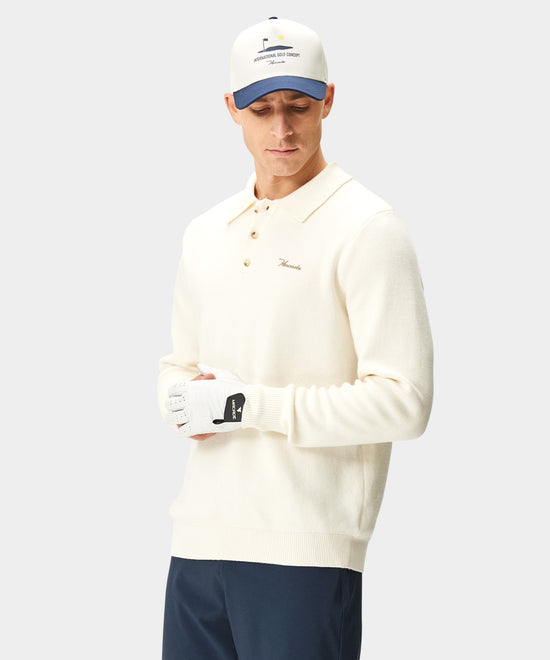 Powder Club Knit Polo – Macade