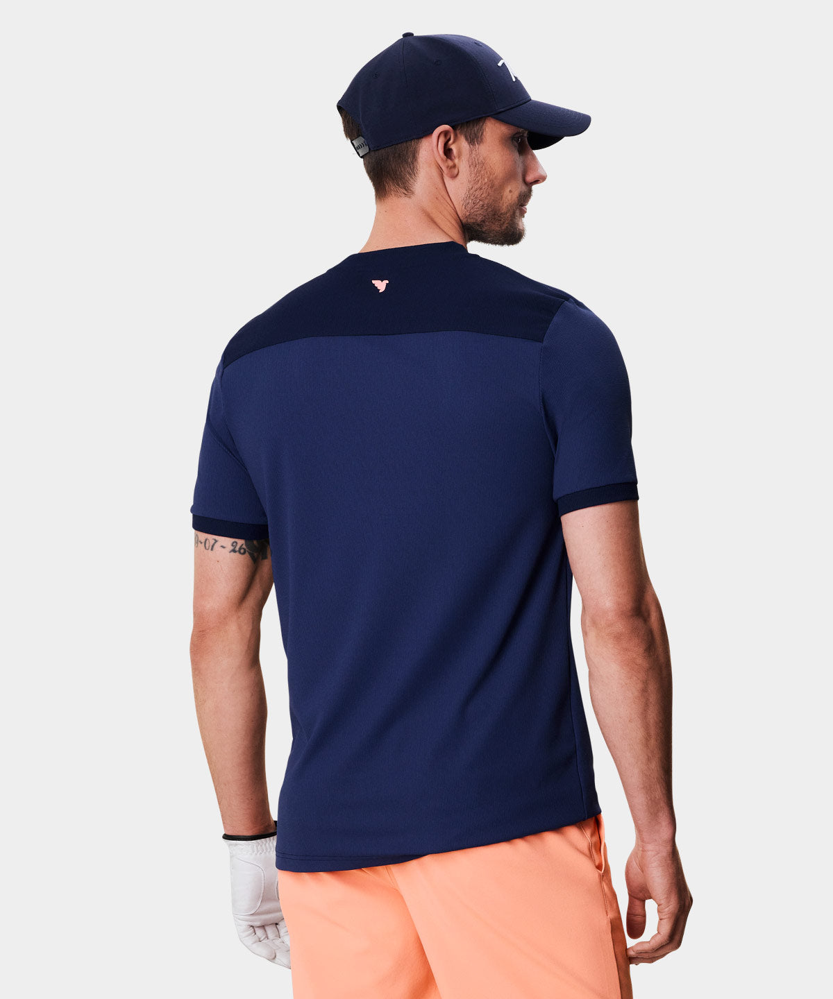 Men's Colton Navy Tee - Macade Golf