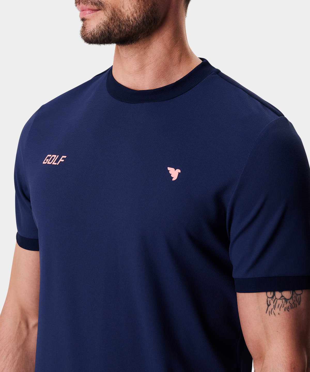 Men's Colton Navy Tee - Macade Golf