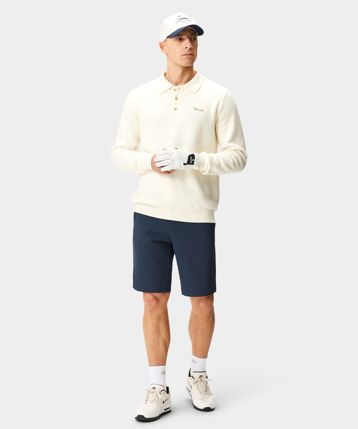 Powder Club Knit Polo – Macade