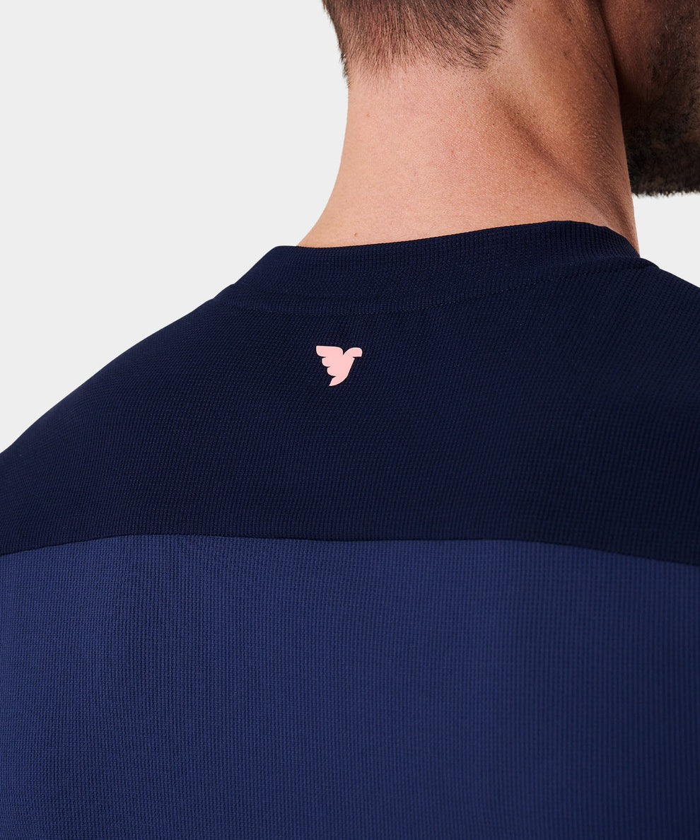 Men's Colton Navy Tee - Macade Golf