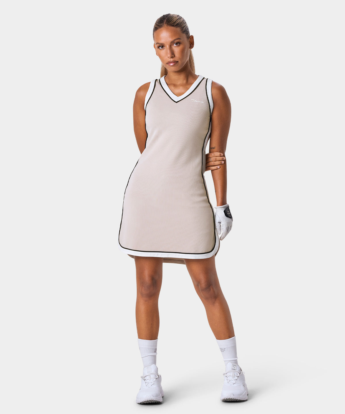 Women's Ava Tan Range Dress - Macade Golf