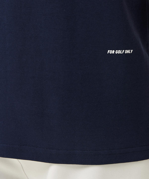 Men's Dark Blue Crossover Tee - Macade Golf