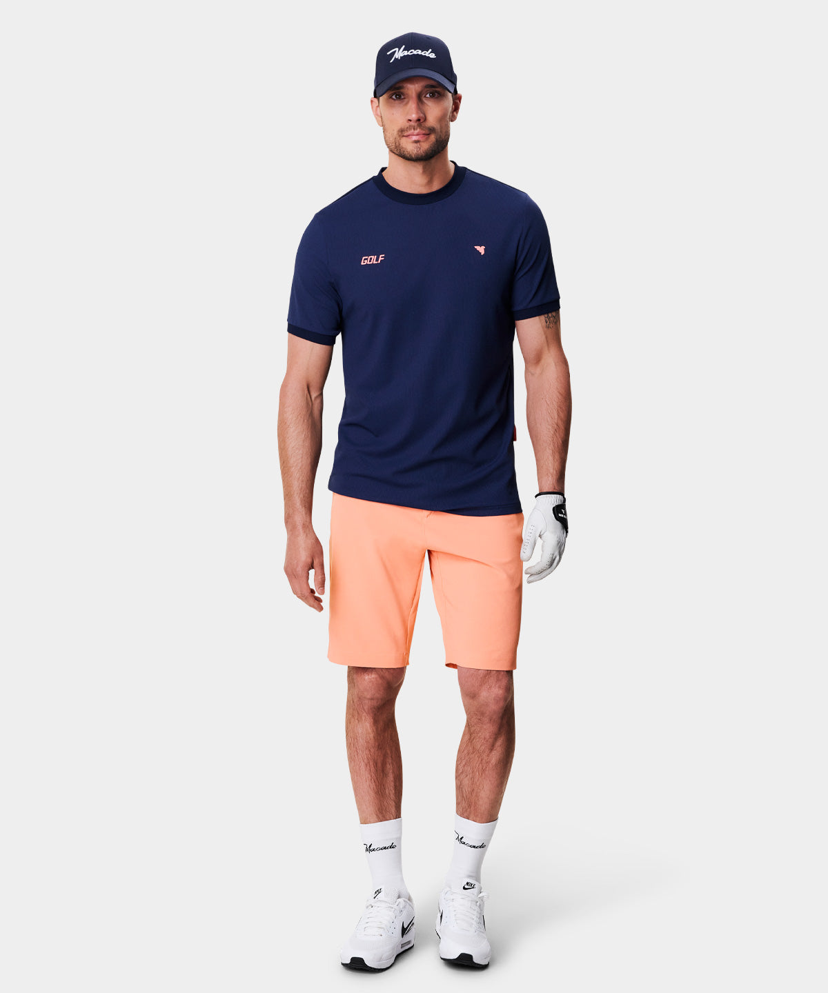 Men's Colton Navy Tee - Macade Golf