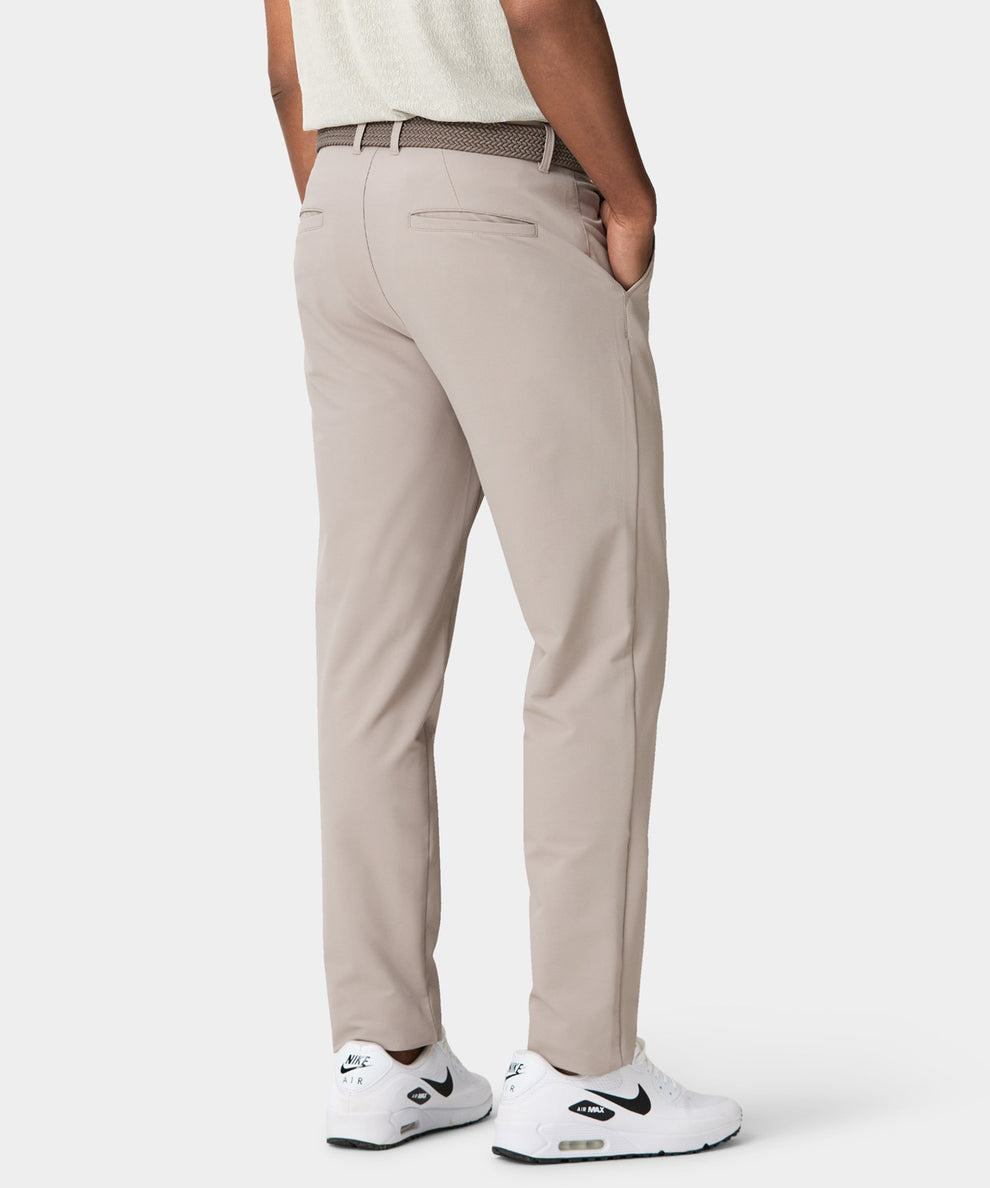 Men's Lou Ash Brown Regular Trouser - Macade Golf