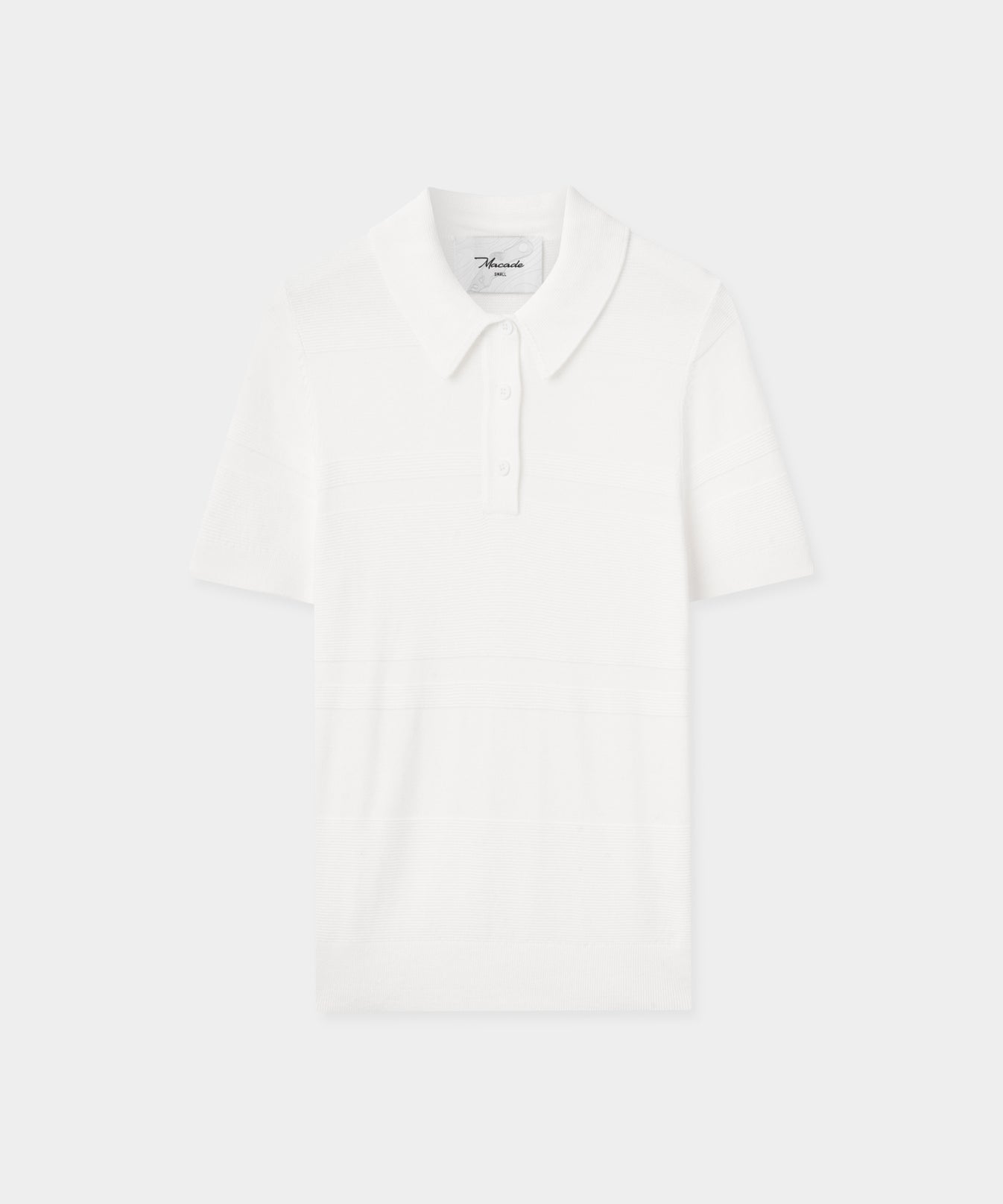 Nova White Prime Knit Shirt – Macade